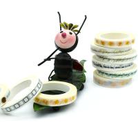 China English Letter 10mm Washi Tape Sets For Decoration for sale