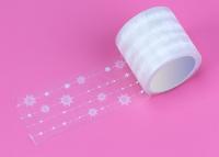 China Transparent CMYK Printed PET Washi Tape For DIY Album Planner for sale