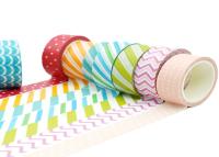 China Single Sided 15mm Adhesive Washi Tape Stickers for sale