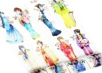 China Vintage wide Washi Paper Stickers for scrapbook for sale
