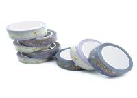 China Dreamlike Silver Foil 10m Adhesive Packing Tape for sale