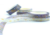 China Dreamlike Silver Foil 10m Adhesive Packing Tape for sale