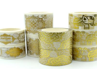 China Luxurious Golden Foil Washi Tape For DIY Crafts for sale
