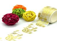 China Luxurious Golden Foil Washi Tape For DIY Crafts for sale