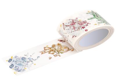 China 15mm Gold Foil Washi Tape Stickers For Scrapbook for sale