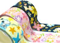 China 4C Printing Multicolor Washi Paper Stickers For Scrapbook for sale