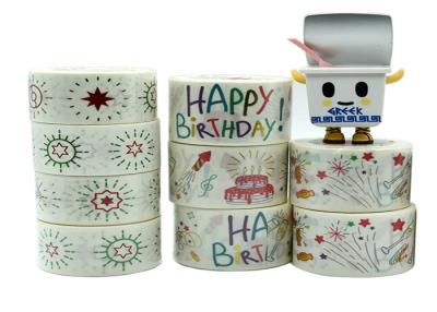 China No Residue Foil Washi Tape For Handicraft Scrapbook for sale