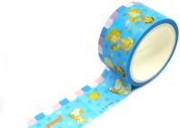 China 10m Gift Packing Cute Pattern Custom Foil Washi Tape for sale