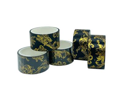 China Vintage Gold Foil Washi Decorative Tape For DIY for sale