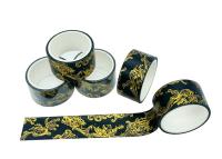 China Vintage Gold Foil Washi Decorative Tape For DIY for sale