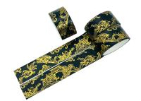 China Vintage Gold Foil Washi Decorative Tape For DIY for sale