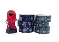 China 10m CMYK Print Silver Foil Washi Paper Tape for sale