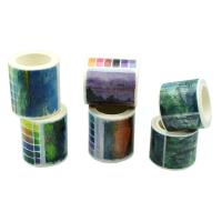 China Easy Removal Reusable Special Ink Adhesive Washi Tape for sale