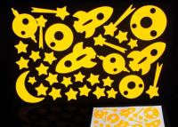 China PVC Glow In The Dark Vinyl Stickers for sale