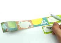 China Writable Memo Standard CMYK Custom Washi Tape for sale