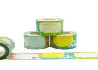 China Writable Memo Standard CMYK Custom Washi Tape for sale