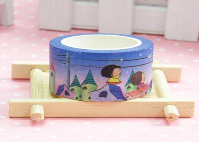 China Multicolor Anime Label Foil Masking Washi Tape for sale
