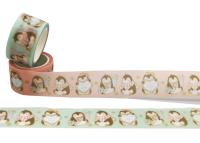 China Christmas Multicolour Cartoon Glitter Washi Tape for sale