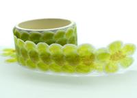 China Decorative Flowers Pattern Adhesive Washi Tape Stickers for sale