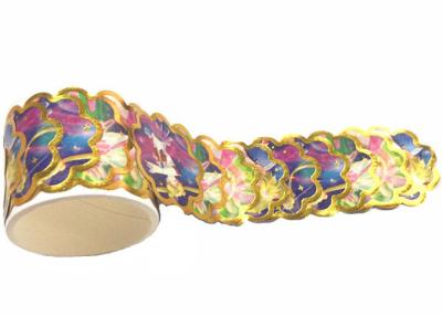 China Single Sided Acrylic Adhesive Gold Foil Washi Tape for sale