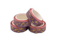 China Elegant Die Cut Paper Adhesive Washi Tape For Arts for sale