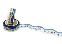 China Die Cut Glitter Foil Premium Washi Masking Tape for sale