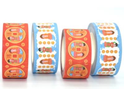 China Gift Box Packing 10mm*10m Die Cut Masking Tape for sale