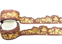 China Colorful Patterns Glitter Washi Tape For Diy Picture Frames for sale