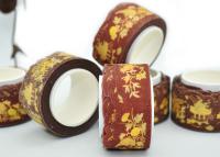 China 12mm No Residue Glitter Film Die Cut Washi Paper Tape for sale