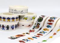 China DIY Custom Printed Japanese Colored Waterproof Glitter Washi Tape for sale