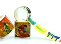 China Waterproof Artfully Designed Die Cut Washi Tape for sale