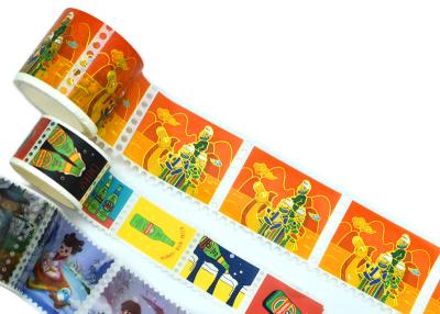 China Custom Cute DIY Masking Tape Printed Design Die Cut Stickers Washi Tape for sale