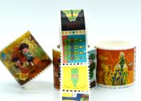 China Waterproof Artfully Designed Die Cut Washi Tape for sale