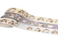 China DIY Custom Printed Japanese Colored Waterproof Glitter Washi Tape for sale