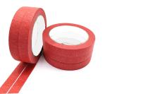 China 50m Heat Resistant Red Masking Tape For Spray Paint for sale
