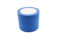 China Heat Resistant Blue 48mm Crepe Paper Masking Tape for sale