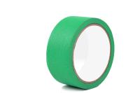 China High Sticky Spray Paint Fresh Green Crepe Paper Tape for sale