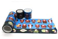 China Cute Santa Claus Christmas Washi Tape For Present for sale