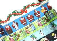 China Custom Kawaii Cute Washi Paper Tape Printed Christmas Washi Tape for sale
