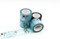 China 10m Roll Recyclable DIY Christmas Washi Tape for sale