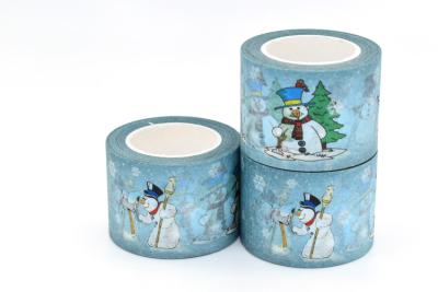 China 10m Roll Recyclable DIY Christmas Washi Tape for sale
