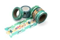 China Embellish Presents Panton Printing Christmas Washi Tape for sale