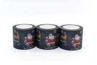 China Acrylic Adhesive Holiday Gift Wrapping Cute Washi Tape for sale