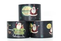 China Acrylic Adhesive Holiday Gift Wrapping Cute Washi Tape for sale