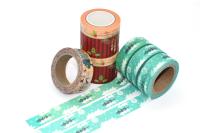 China Gift Wrapping Colorful Classic 65g Christmas Washi Tape for sale