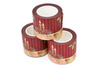 China Gift Wrapping Colorful Classic 65g Christmas Washi Tape for sale