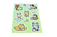 China Tearable 15mm Custom PVC Stickers For Phone Case for sale