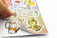China DIY Picture Frames Cartoon Waterproof PVC Sticker for sale