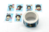 China Stamp Die Cut Washi Tape Adhesive Masking Tape Custom Printing for sale