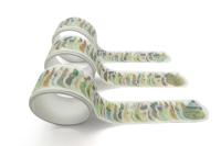 China 30mm Colorful Cat Washi Paper Custom Sticker Tape for sale